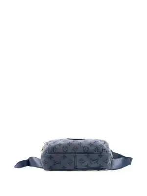 LOUIS VUITTON Monogram Denim Outdoor Bumbag - Blue