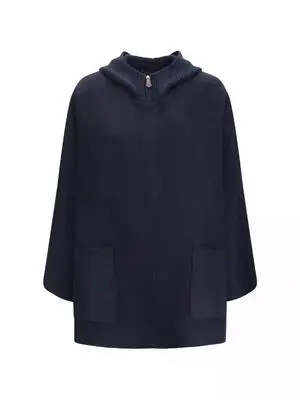 Loro Piana Farrel Hooded Cashmere Cape