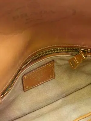 Prada 2000s Canapa Rig Shoulder Bag