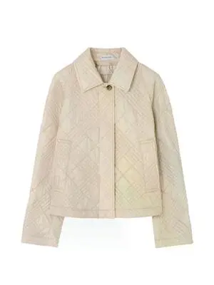 Burberry Quilted Nylon Tiffield Jacket - Neutrals