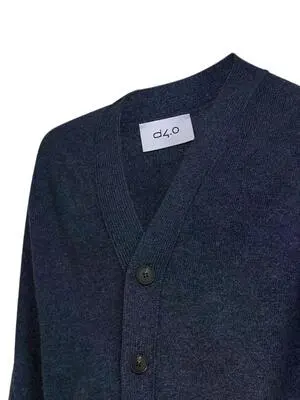 D4.0 V-neck Button-up Cardigan