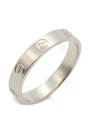 Cartier 18k White Gold Love Ring