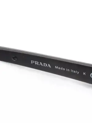 Prada Rectangle Gradient Lens Sunglasses