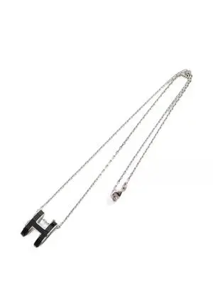 Hermès 2010s Pop H Necklace - Silver