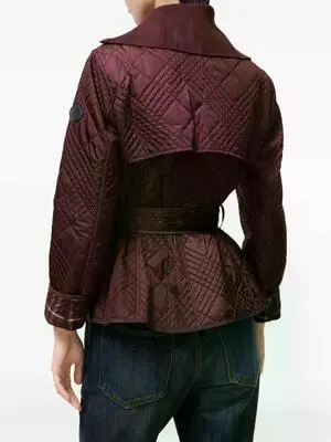Burberry Micro Check-stitch Nylon Abbeydale Jacket