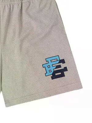 ERIC EMANUEL Logo-print Mesh Shorts