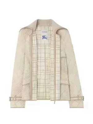 Burberry Micro Check-stitch Nylon Abbeydale Jacket