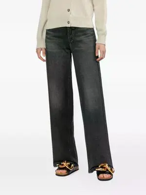 Rag & Bone Faded Wide-leg Trousers