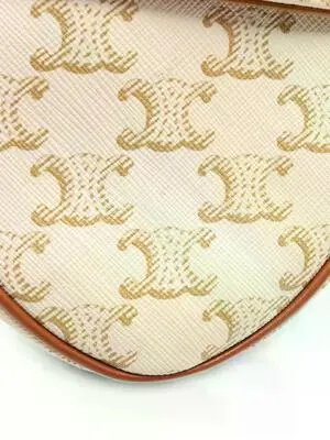 Celine Triomphe Canvas Mini Bag - Neutrals