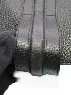Gucci 2010s G Logo Leather Handbag