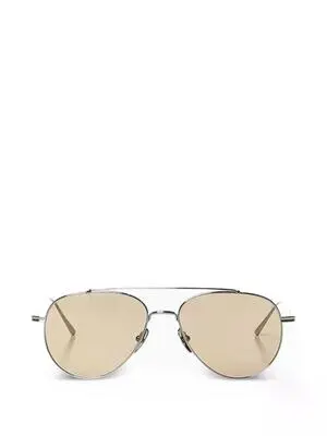 Chimi Pilot Frame Sunglasses - Silver