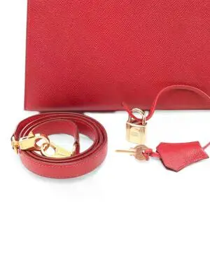 Hermès 1993 28 Kelly Tote Bag - Red