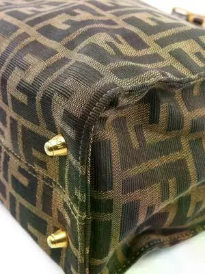 Fendi 2010s Zucca Tote Bag - Brown