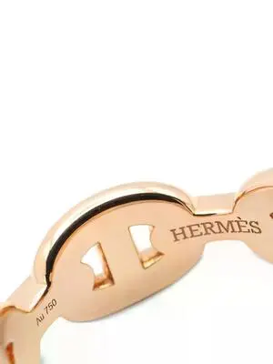 Hermès 2010s Pm Chaine D'ancre Enchaînée Diamond Ring