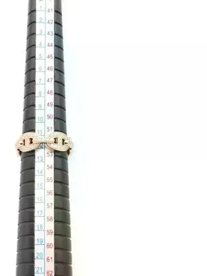 Hermès 2010s Pm Chaine D'ancre Enchaînée Diamond Ring