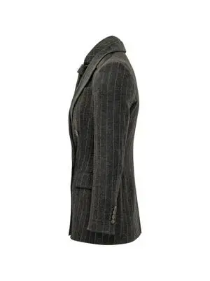 Brunello Cucinelli Pinstripe Double-breasted Jacket