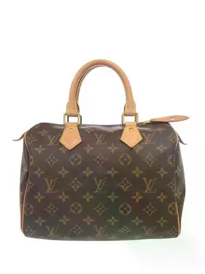 LOUIS VUITTON 2020 Monogram Speedy 25 Boston Bag - Brown
