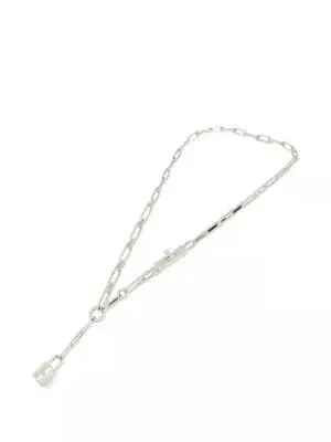 Hermès 2010s Kelly Shane Necklace - Silver