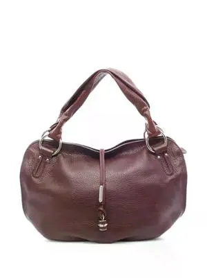 Celine Celine Grained Leather Bitter Sweet Tote Bag Red