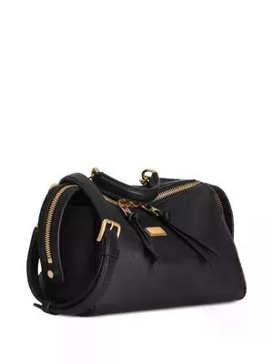Dolce & Gabbana Calfskin Vittoria Handbag With Brass Trim
