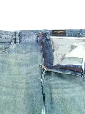Dolce & Gabbana 2000s Panelled Raw-edge Jeans