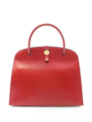 Hermès 1997 Mm Dalvy Tote Bag - Red