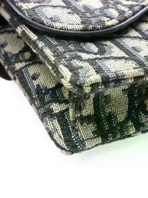 Dior 2000s Saddle Oblique Belt Bag