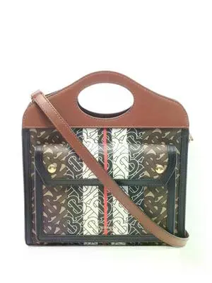 Burberry 2010s Mini Pocket Monogram Handbag