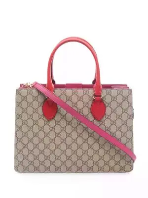 Gucci 2010s Gg Supreme Handbag - Neutrals