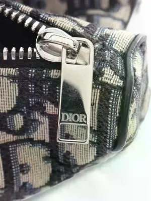 Dior 2010s Saddle Oblique Jacquard Belt Bag