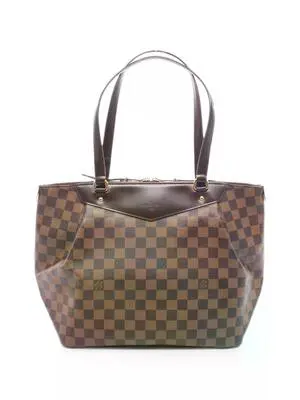 LOUIS VUITTON Damier Ebene Westminster Gm Shoulder Bag - Brown