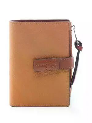 Loewe 2010s Anagram Slim Zip Wallet - Neutrals