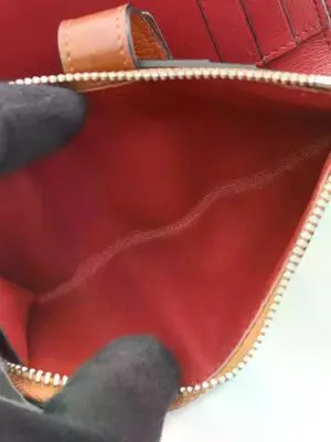 Loewe 2010s Anagram Slim Zip Wallet