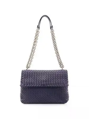 Bottega Veneta Olympia Intrecciato Shoulder Bag