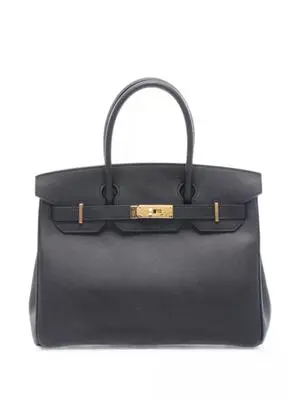 Hermès 2019 30 Birkin Handbag - Black