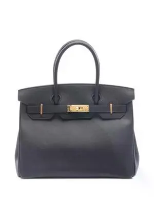 Hermès 2019 30 Birkin Handbag - Black
