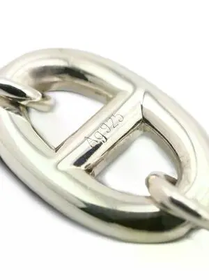 Hermès 2010s Farandole Anchor Chain Necklace