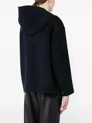 Max Mara Hooded Virgin-wool Coat