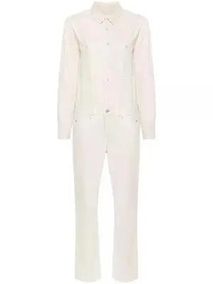 Isabel Marant Étoile Imane Long-sleeve Denim Jumpsuit