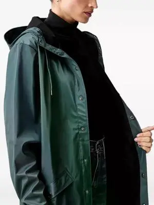 Rains Hooded Press-stud Parka