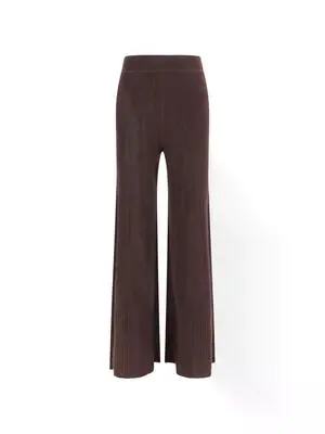 Loro Piana Camino Ribbed-knit Trousers
