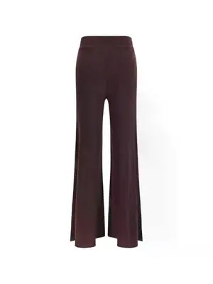 Loro Piana Camino Ribbed-knit Trousers