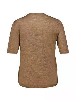 Gabriela Hearst Chryse Short-sleeve Sweater