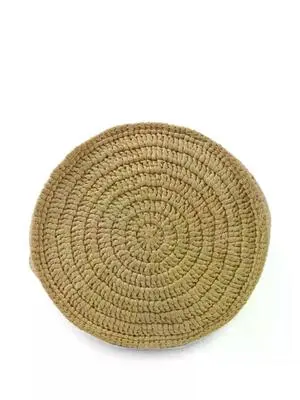 Celine Big Bag Raffia Bucket Bag