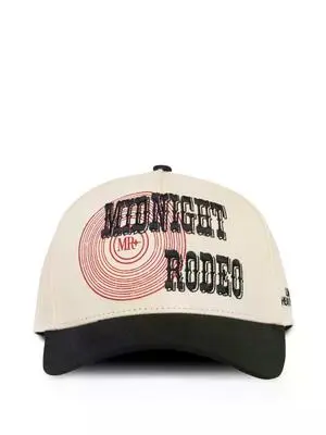 MIDNIGHT RODEO Whiskey Logo-embroidered Baseball Cap - Neutrals