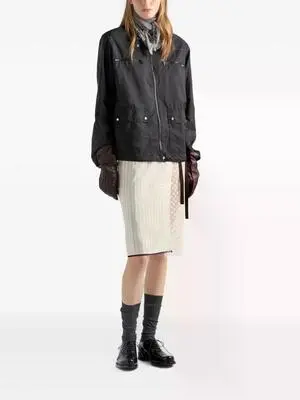 Prada Lightweight Re-nylon Blouson Jacket - Black