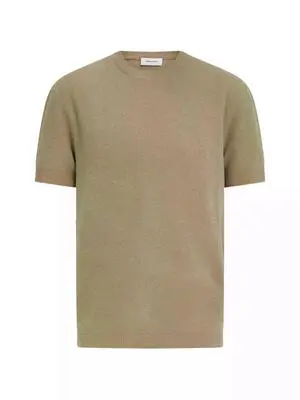 FERRAGAMO Short-sleeve Knitted Top - Neutrals