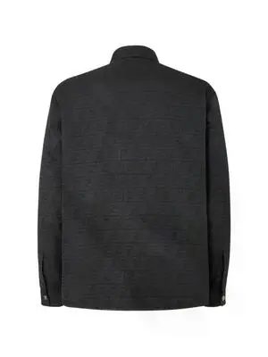 Fendi Ff-jacquard Long-sleeve Shirt