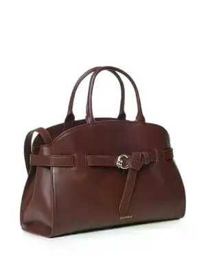 COCCINELLE Medium Buckle-detail Leather Tote Bag