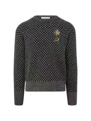 VIVIENNE WESTWOOD Checkmate Jumper - Grey